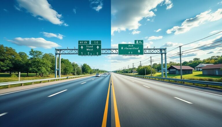 Autoroutes vs Routes : Guide Essentiel pour Automobilistes